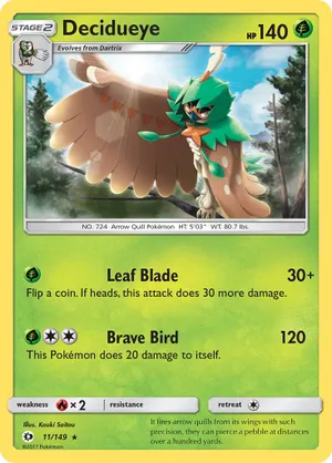 Decidueye | Pokémon Cards and Details | pkmn.gg
