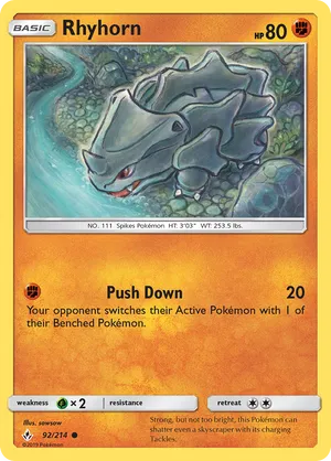 Rhyhorn | Pokémon Cards and Details | pkmn.gg