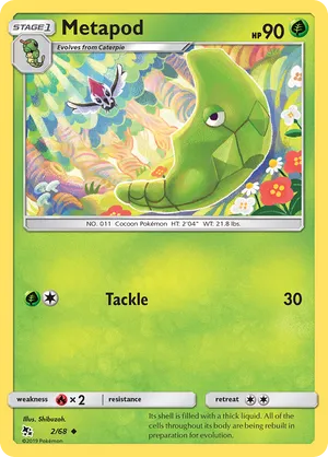 Metapod | Pokémon Cards and Details | pkmn.gg