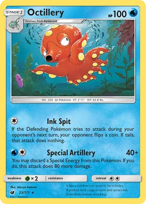 Octillery | Pokémon Cards and Details | pkmn.gg