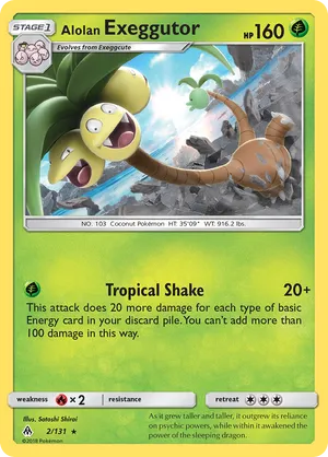Exeggutor | Pokémon Cards and Details | pkmn.gg