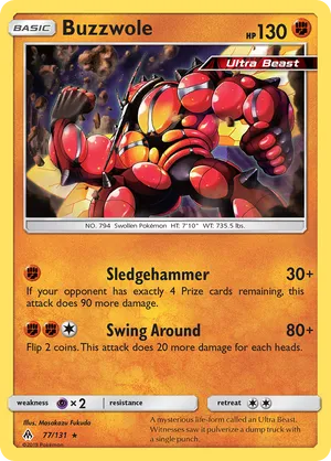 Buzzwole | Pokémon Cards and Details | pkmn.gg