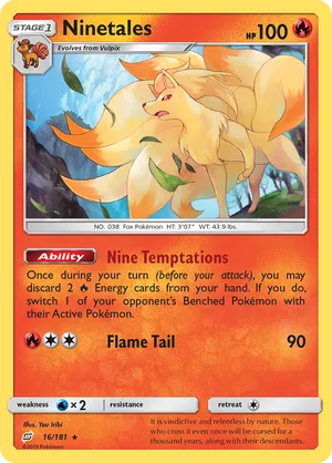 Ninetales | Pokémon Cards and Details | pkmn.gg