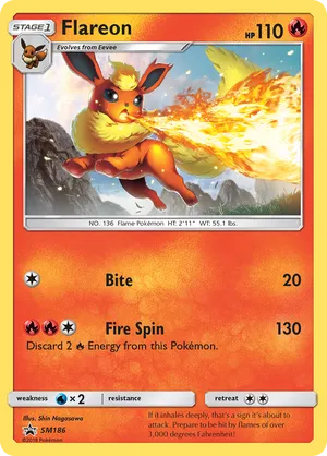 Flareon | Pokémon Cards and Details | pkmn.gg