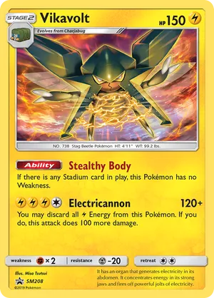 Vikavolt | Pokémon Cards and Details | pkmn.gg