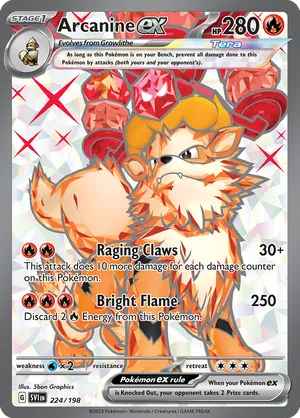 Arcanine | Pokémon Cards and Details | pkmn.gg