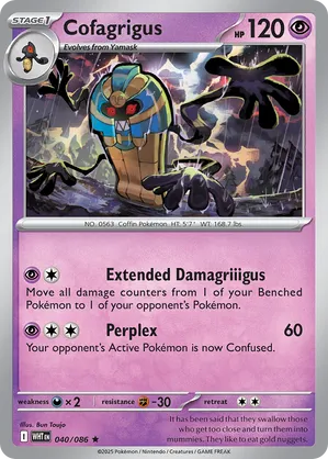 cofagrigus evolve