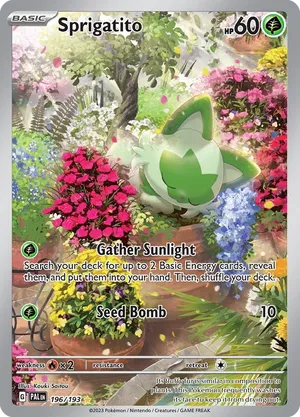 Sprigatito | Pokémon Cards and Details | pkmn.gg