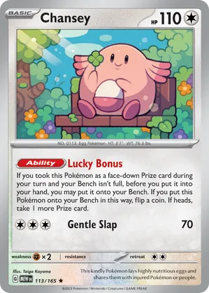 Chansey | Pokémon Cards and Details | pkmn.gg