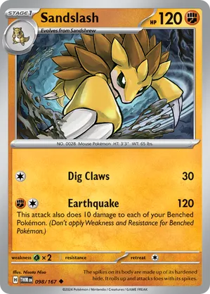 Sandslash | Pokémon Cards and Details | pkmn.gg