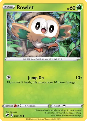 Rowlet | Pokémon Cards and Details | pkmn.gg