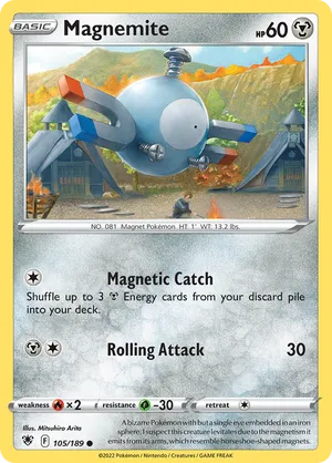 Magnemite | Pokémon Cards and Details | pkmn.gg