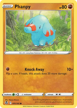 Phanpy | Pokémon Cards and Details | pkmn.gg