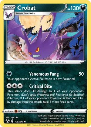 Crobat | Pokémon Cards and Details | pkmn.gg