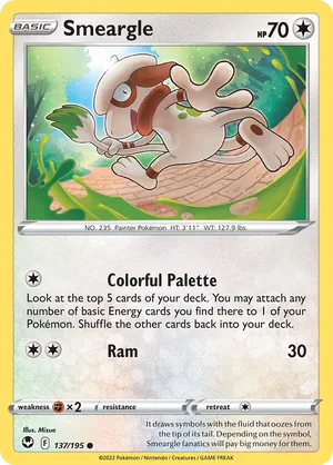 Smeargle | Pokémon Cards and Details | pkmn.gg