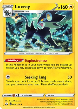 pokemon luxray pre evolution