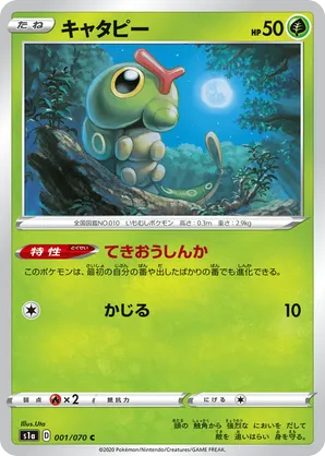 caterpie cardex