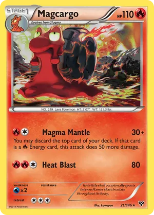Magcargo | Pokémon Cards and Details | pkmn.gg