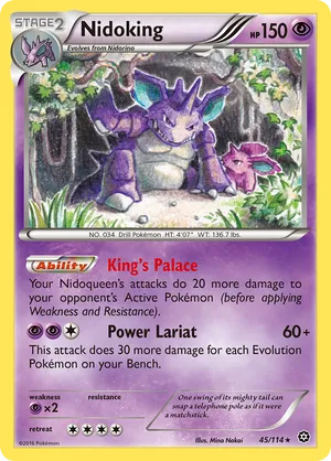 Nidoking | Pokémon Cards and Details | pkmn.gg