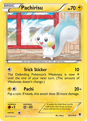Pachirisu | Pokémon Cards and Details | pkmn.gg