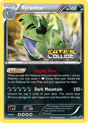 Tyranitar | Pokémon Cards and Details | pkmn.gg