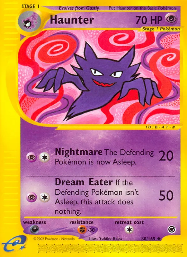 Haunter #080/165 Expedition Base Set | pkmn.gg