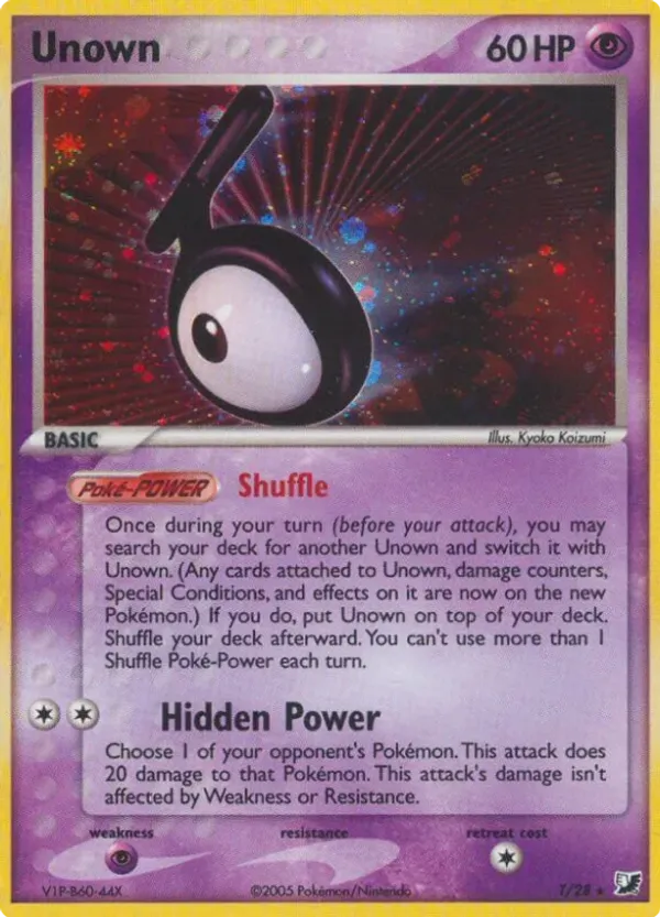 Unown #T/115 Unseen Forces | pkmn.gg