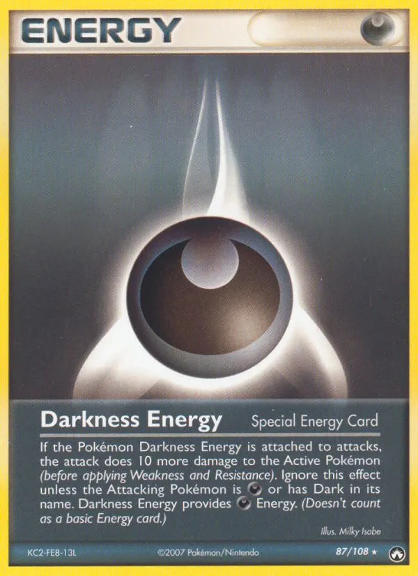 Darkness Energy #087/108 Power Keepers | pkmn.gg