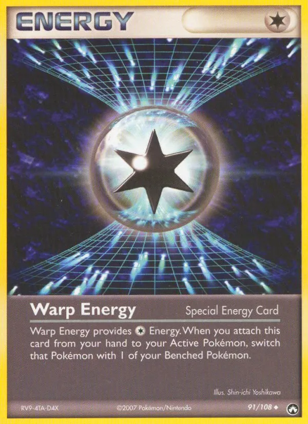 Warp Energy #091/108 Power Keepers | pkmn.gg