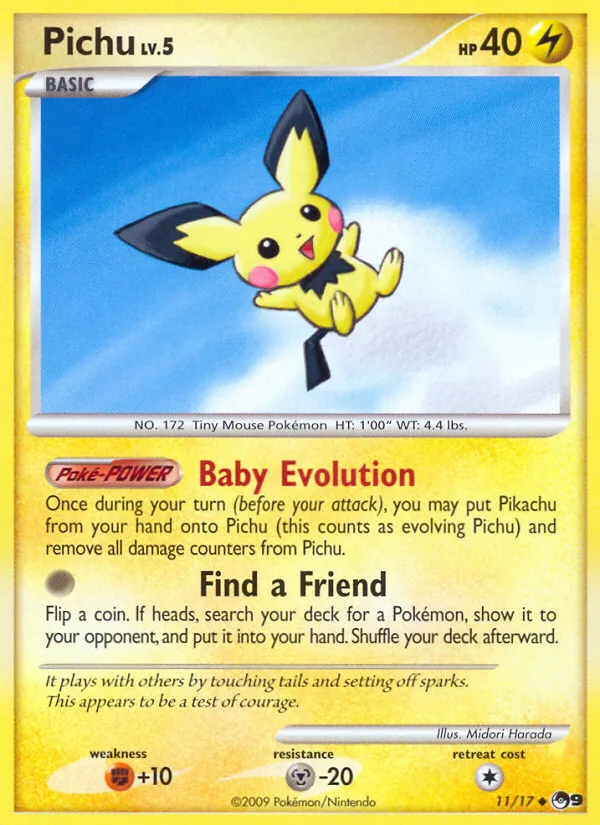 pichu card pokemon tcg