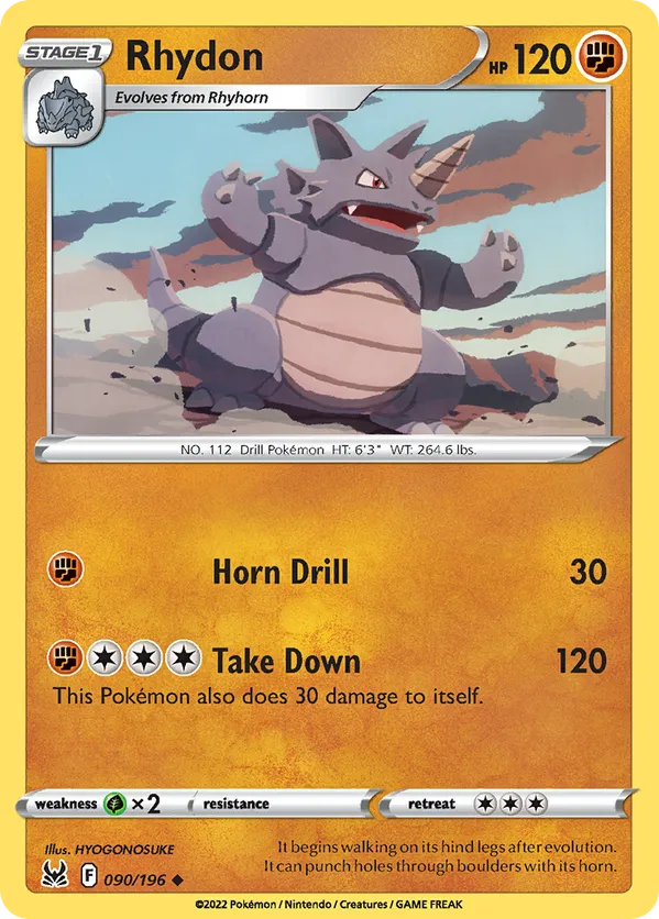 rhydon pokemon evolution